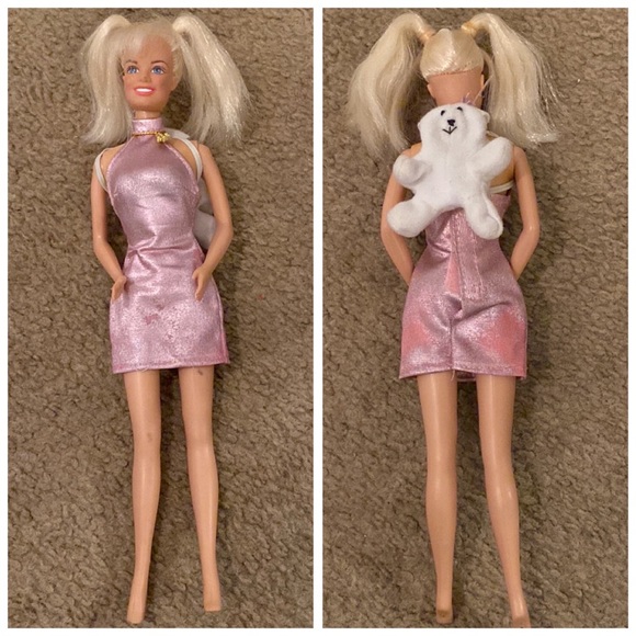Hasbro | Toys | Vintage 9s Emma Bunton Baby Spice Girls Metallic Dress ...